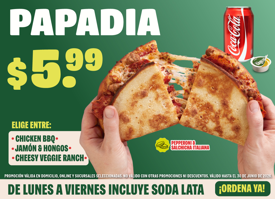 Promociones Pizza - Papa John's El Salvador - Ordenar pizza online.
